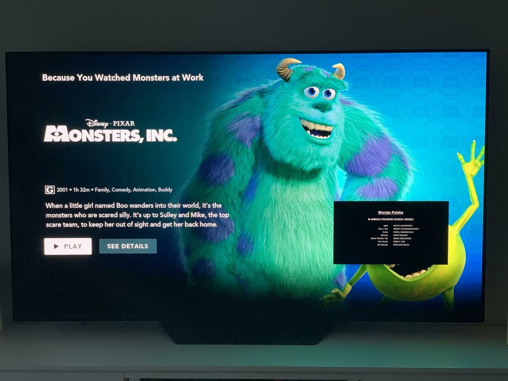 Monsters Inc Credits