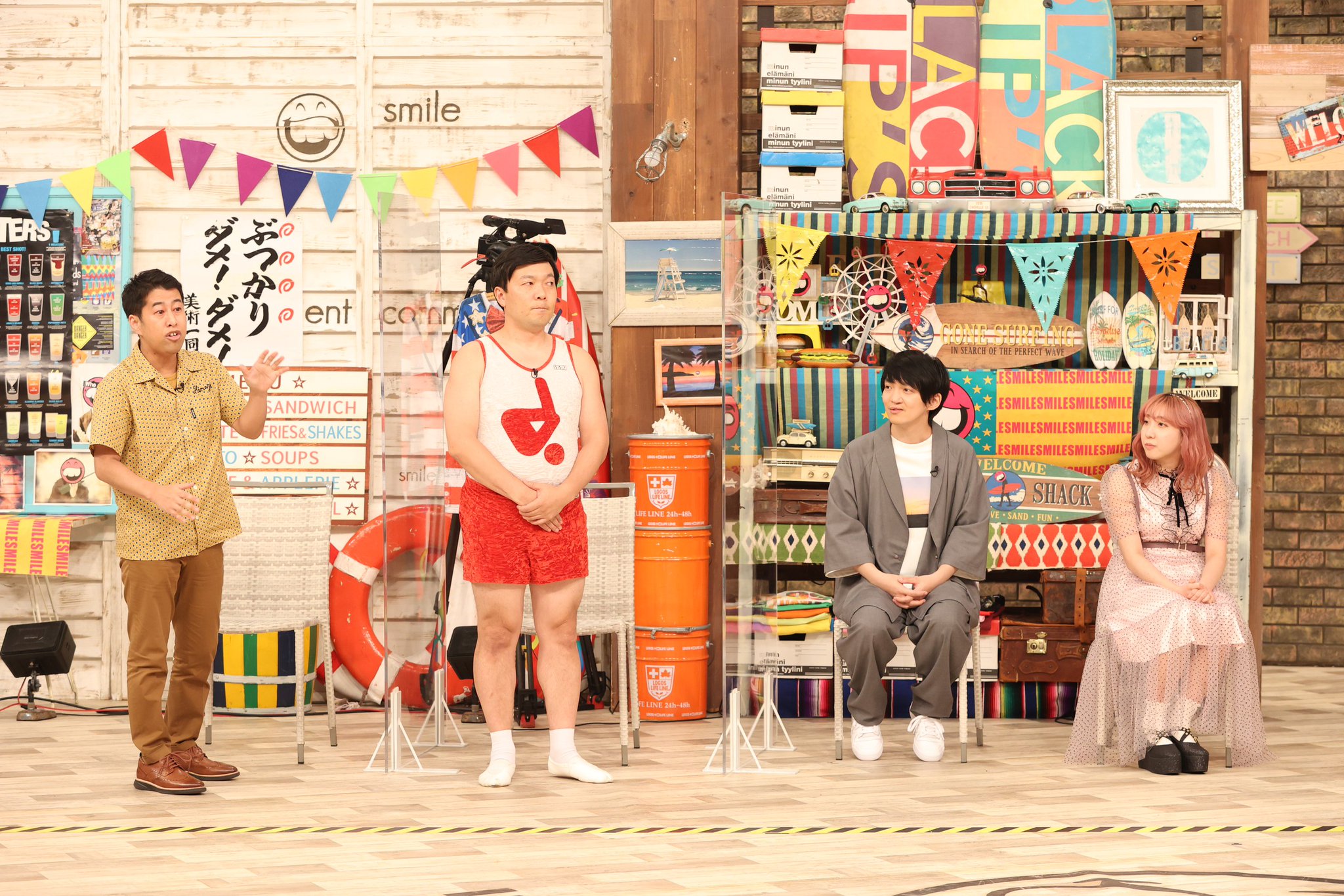 フジテレビ On Twitter 🌙夜11時10分~放送📺 『さんまのお笑い向上委員会』🗣 脱力系お姫様芸人 あいなぷぅ に 空気階段 が噛み付く! ウエストランド 井口浩之 Vs