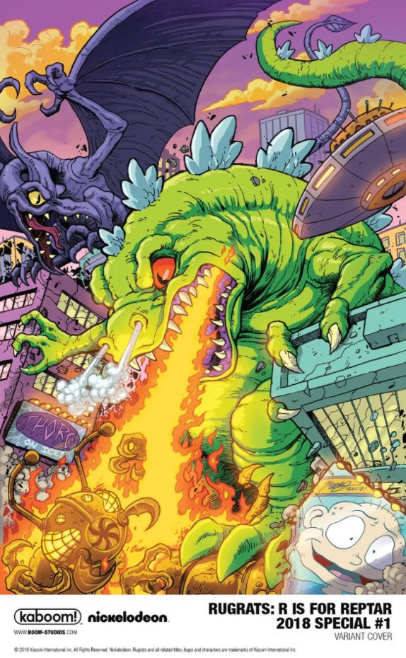 Reptar Godzilla