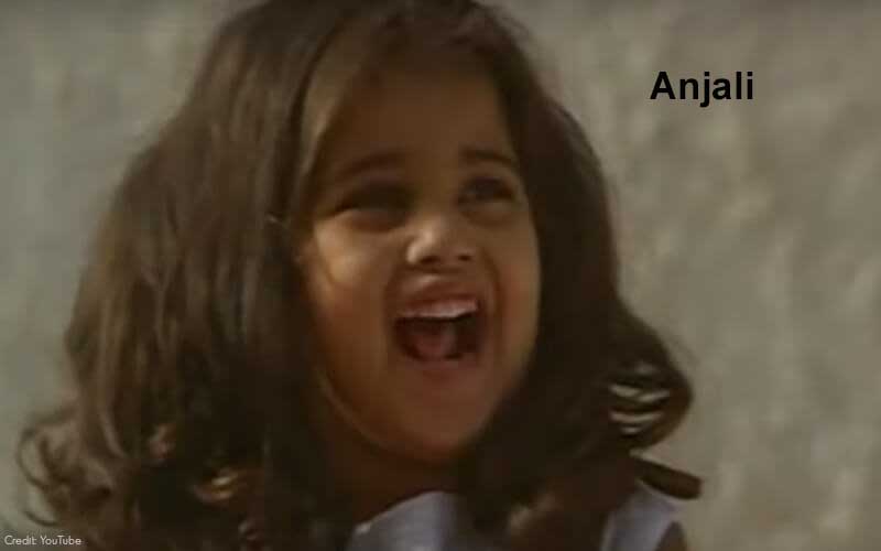 Baby Shamili Childhood Photos Anjali Movie