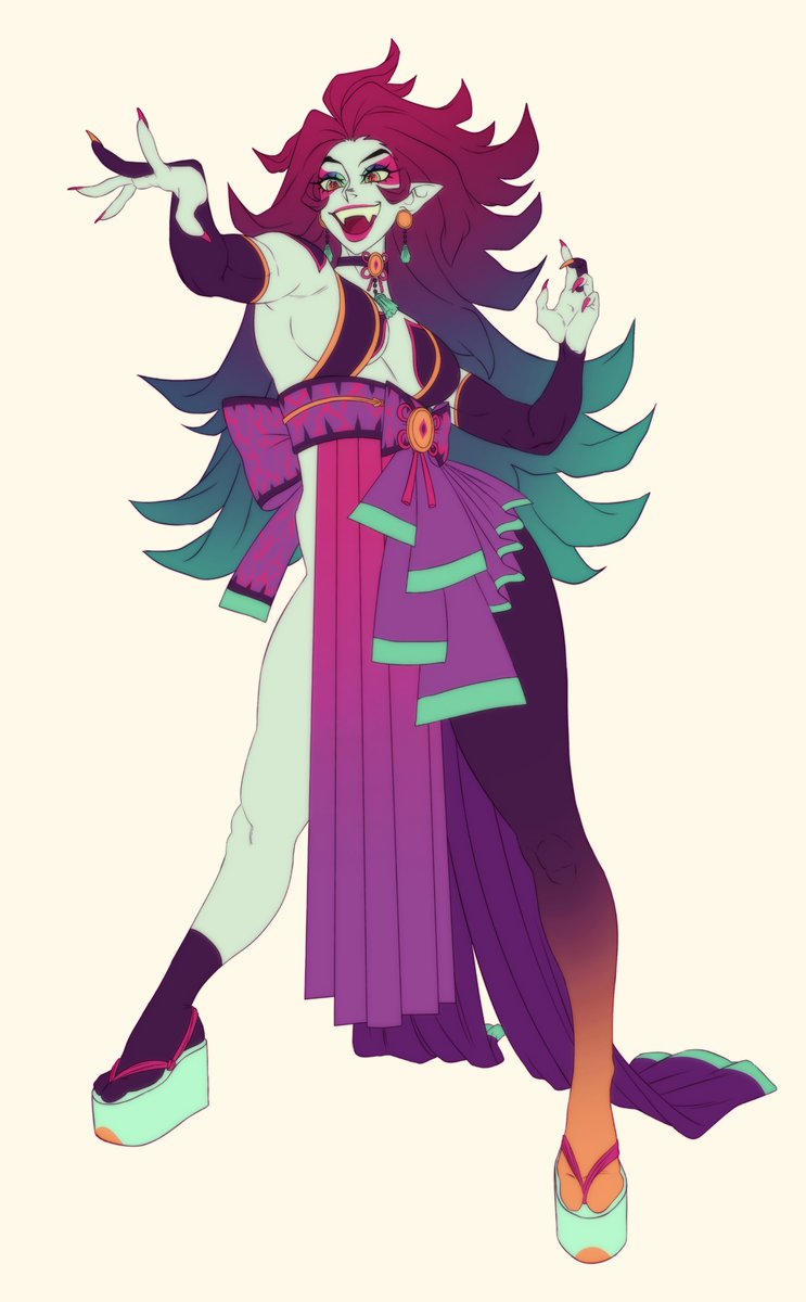 「reposts my upper moon 5 oc... 」|commissions OPENのイラスト