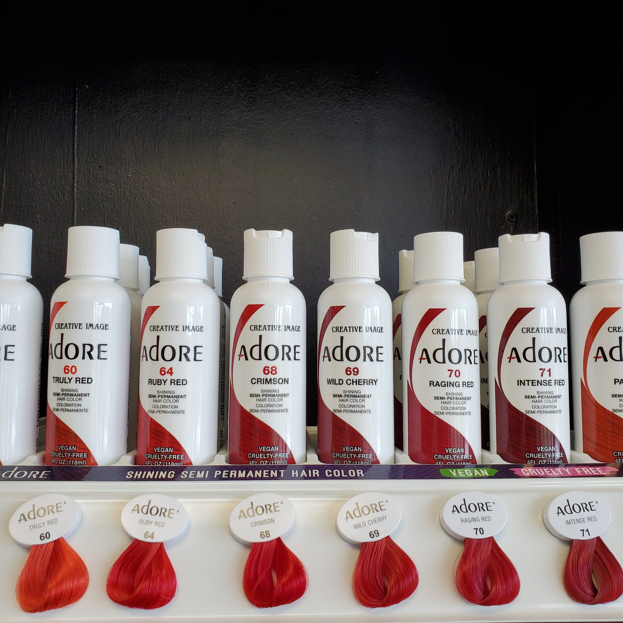 Raging Red Hair Color