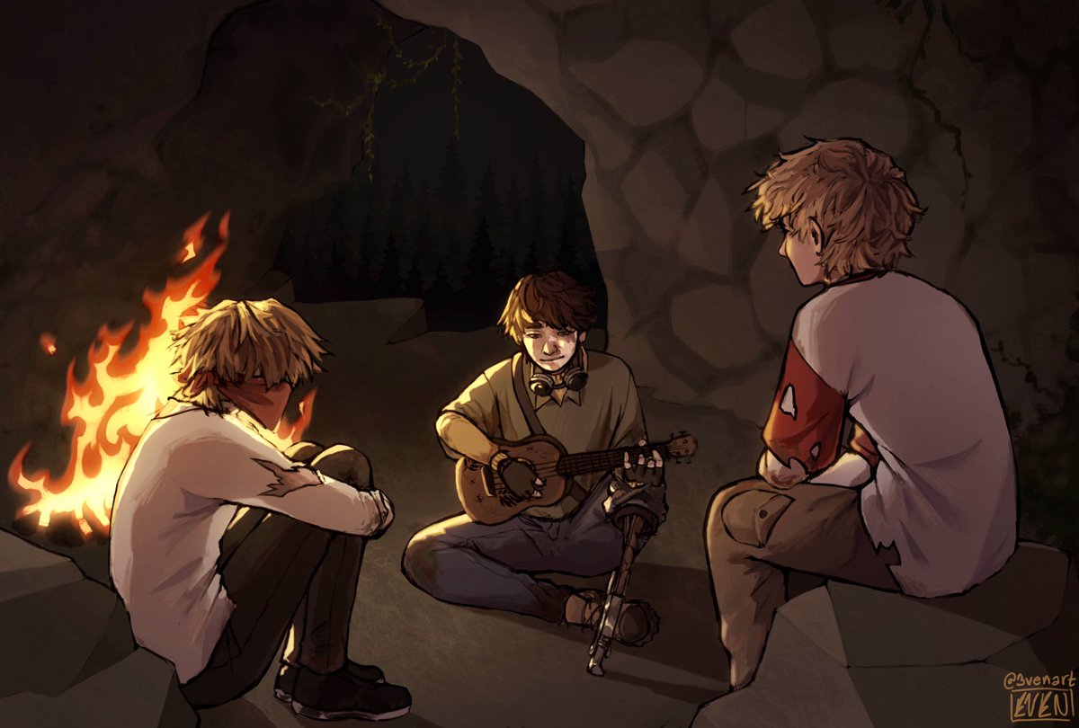 「Apocalypse au Part 2 Sometimes they take」|Evenのイラスト