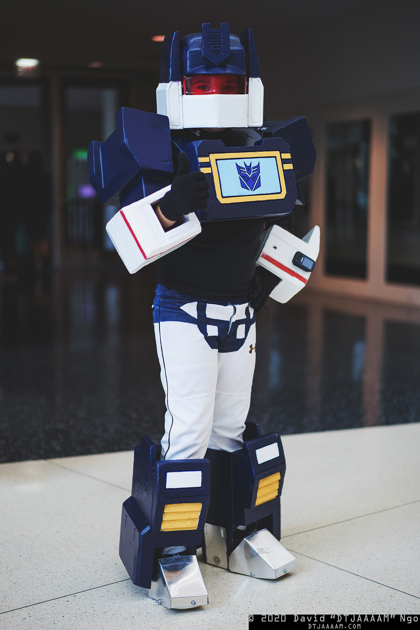 Soundwave Transformers Prime Cosplay