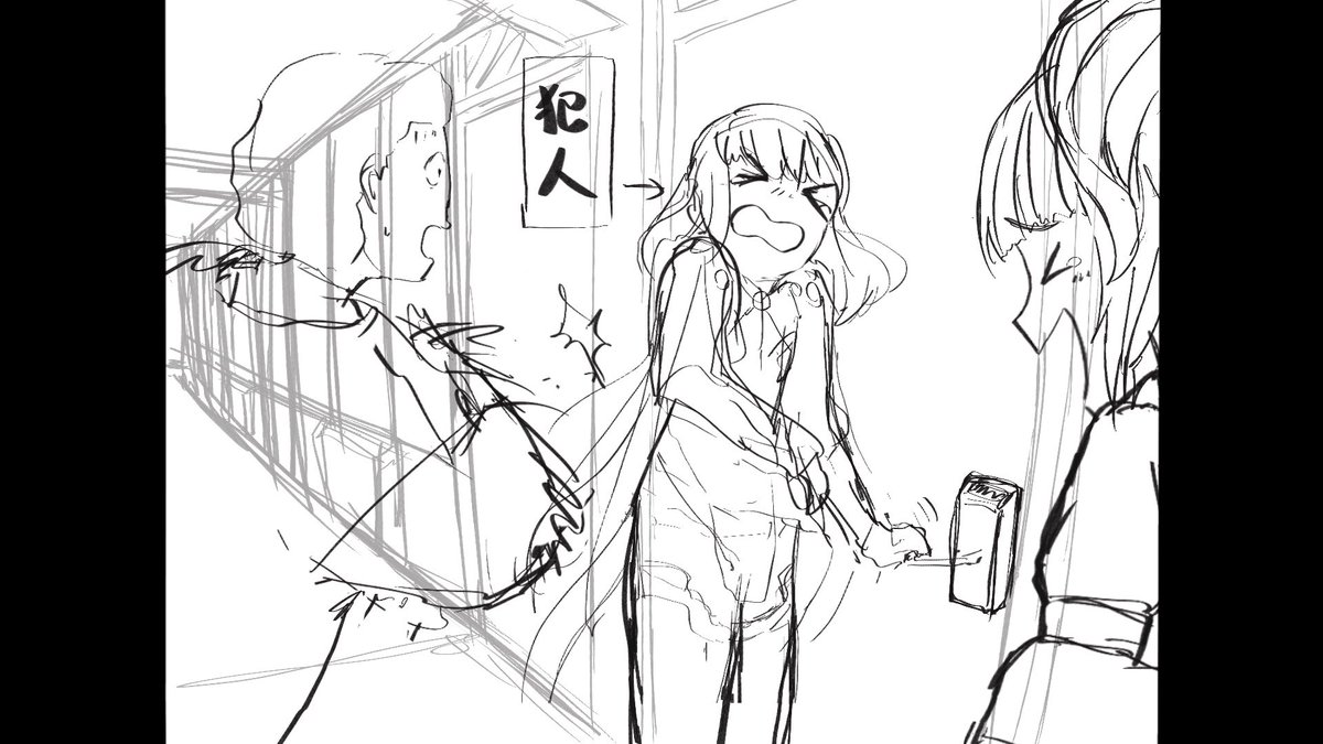 「skebの途中絵って中々上げないんだけど今回のは面白い絵になりそうなのでUP… 」mafty@C105日曜西あ65bの漫画