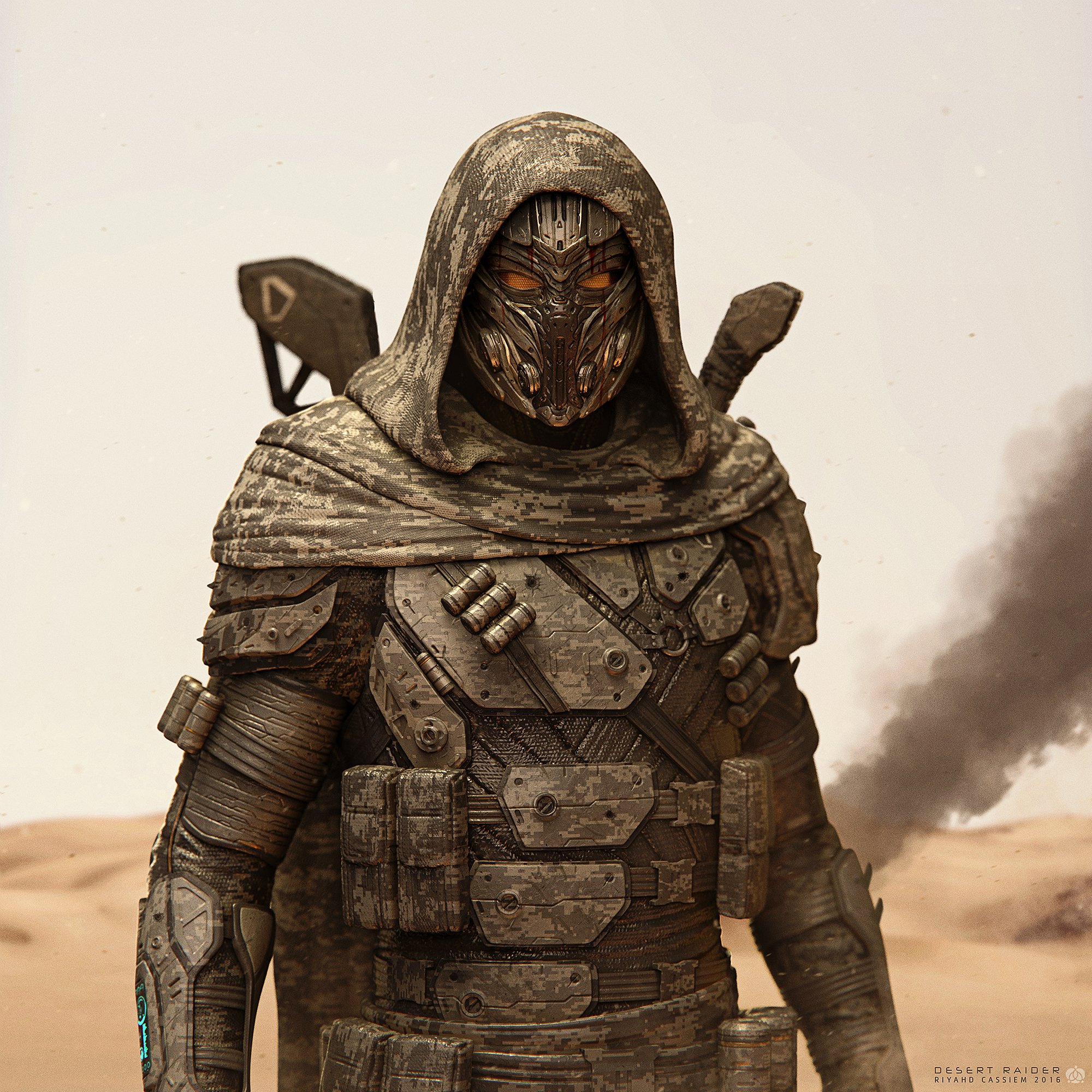 Desert Nomad Warrior