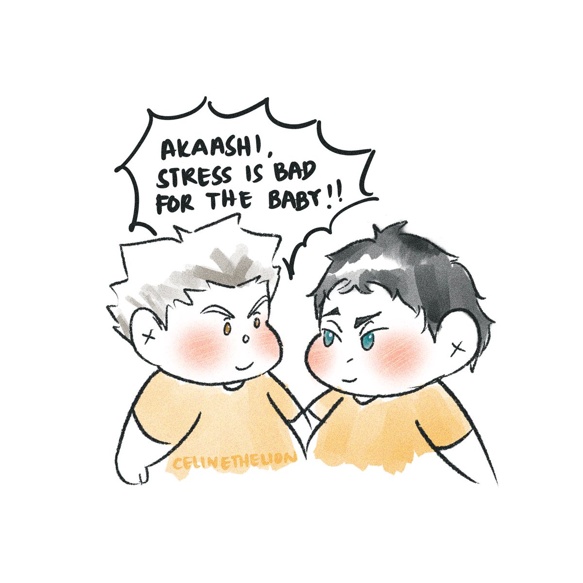 「Chubby Bokuto Squishy Butt mousepad! Haha (estimated price 1」celine 🍳の漫画