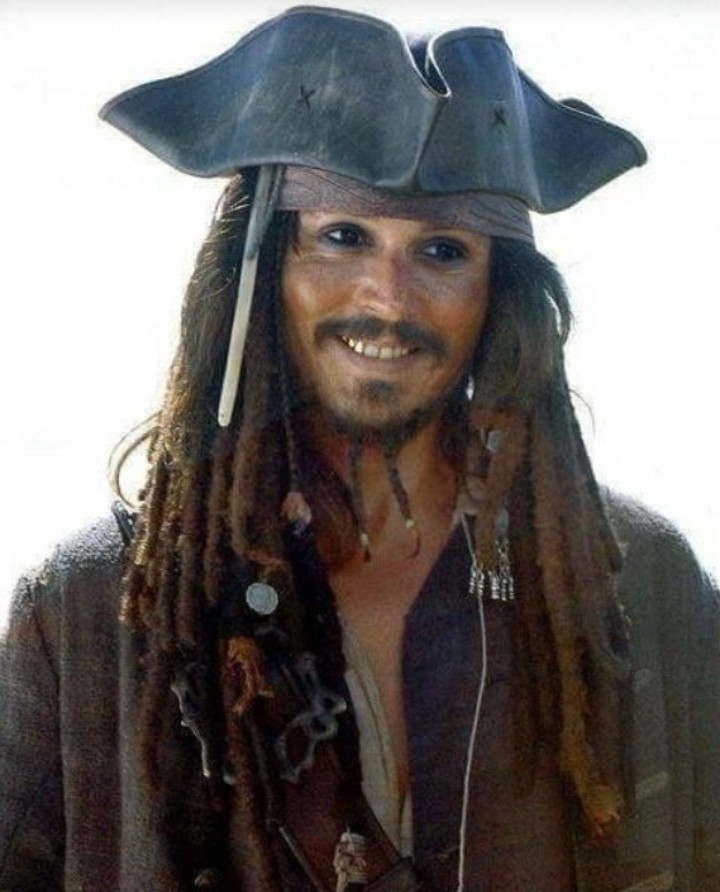 Johnny Depp As Jack Sparrow Smiling
