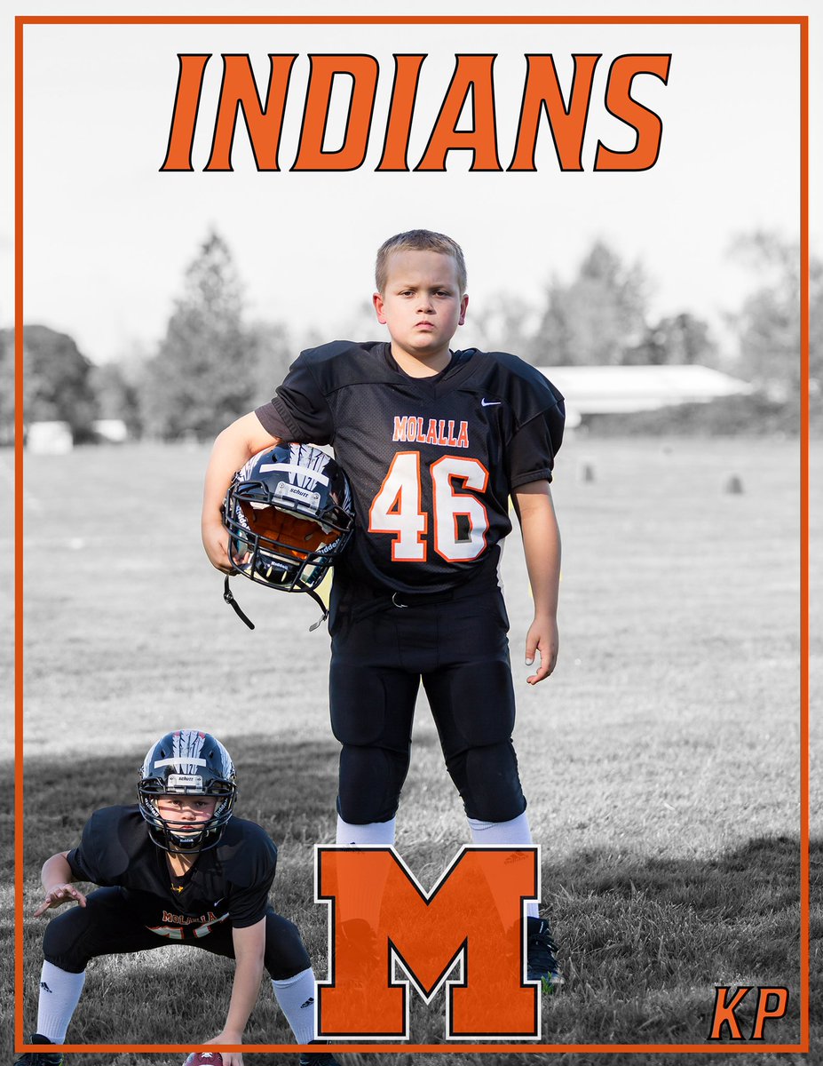 Molalla Indian Football Clipart
