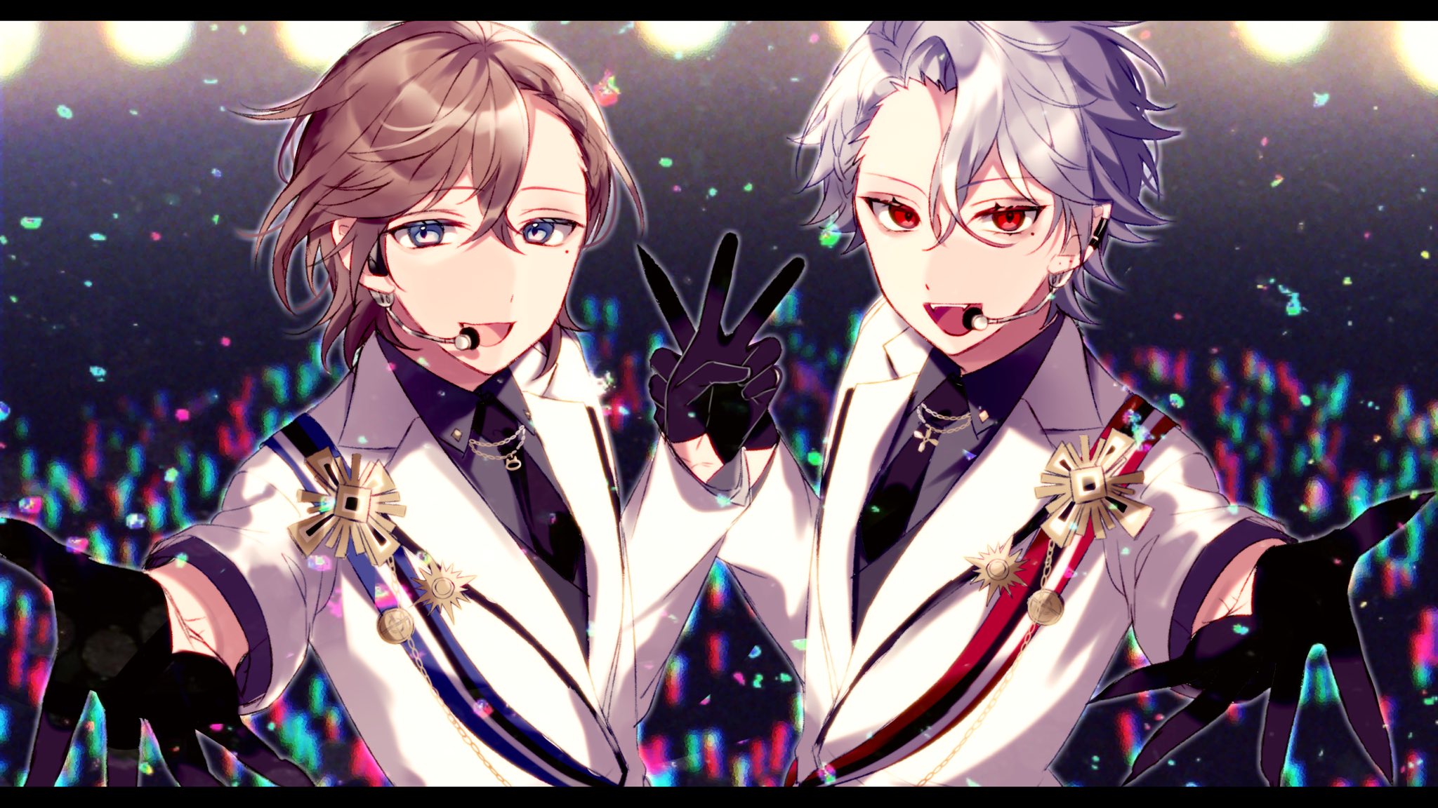 セイ on Twitter: "ChroNoiR結成3周年おめでとうございます💐 #かな絵 #KuzuArt #くろのあとりえ…