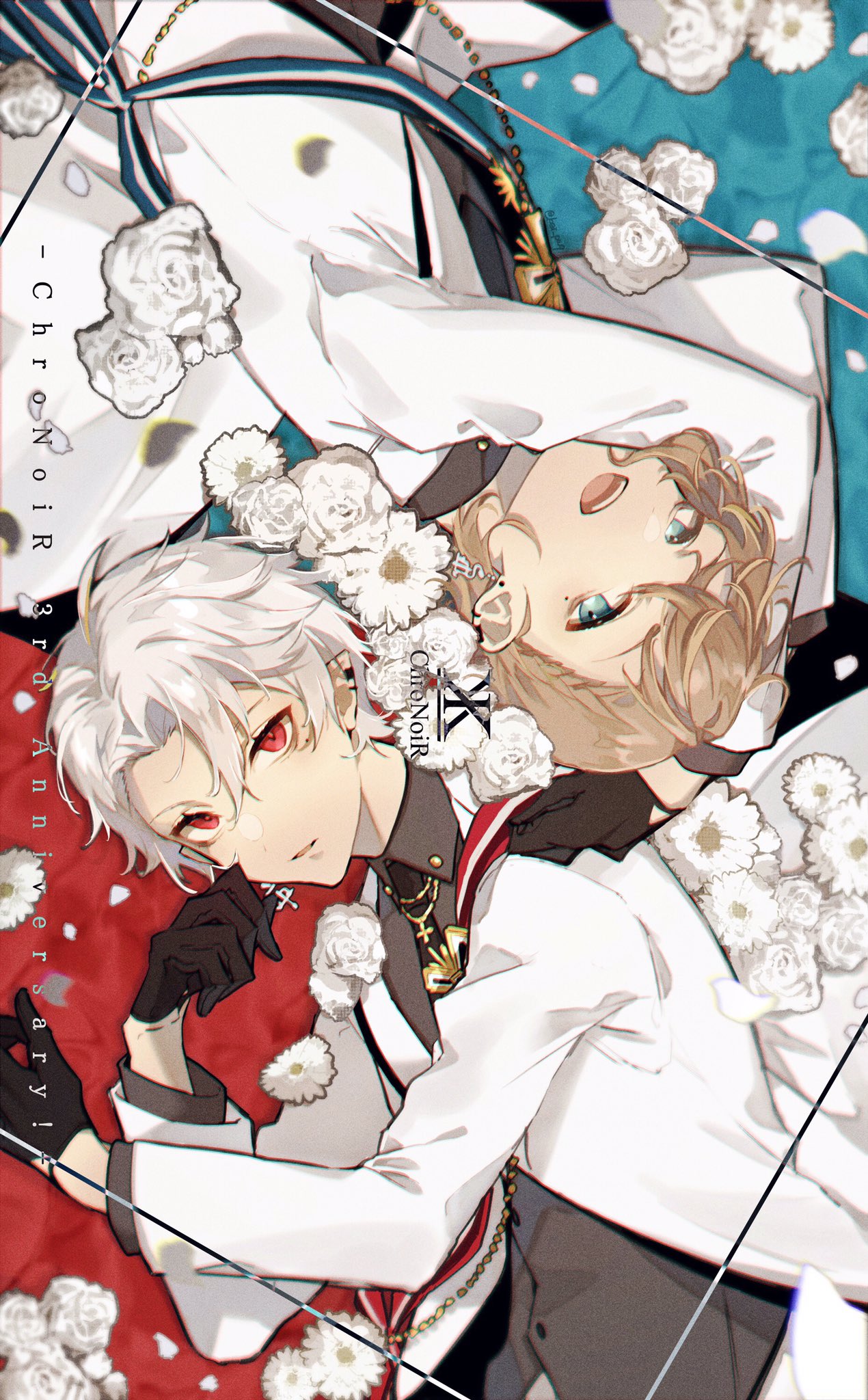 慶善 | ᴋᴇɪᴢᴇɴ on Twitter: "ChroNoiR 祝三周年〜！！ おめでとうございます 🎉 #くろのあとりえ #KuzuArt #かな絵…