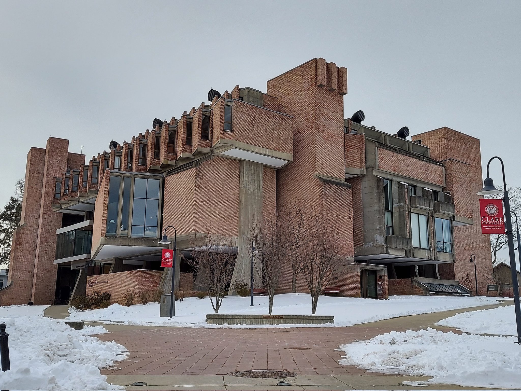 Goddard Library Campus Map Clark University, 41% OFF