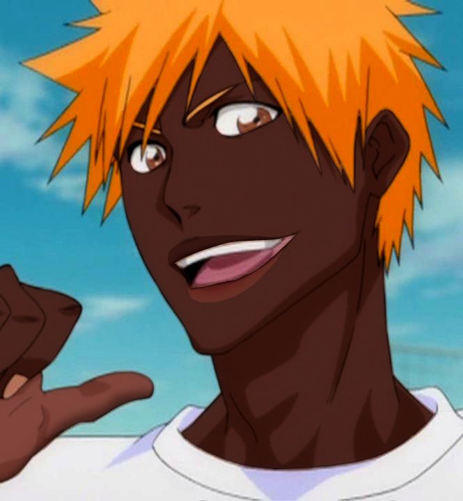 「Ichigo is dark-skinned! 」|Your fave is Dark-skinnedのイラスト