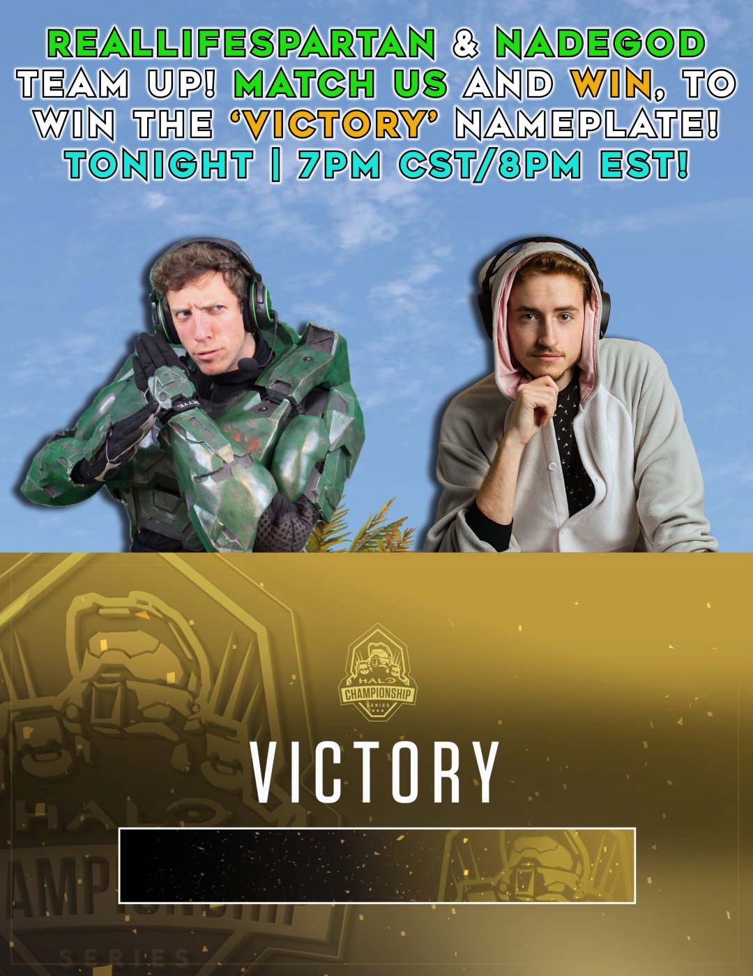 Real Life Spartan On Twitter We Are LIVE Now For Halo Team Doubles real-life-spartan-on-twitter-we-are-live-now-for-halo-team-doubles