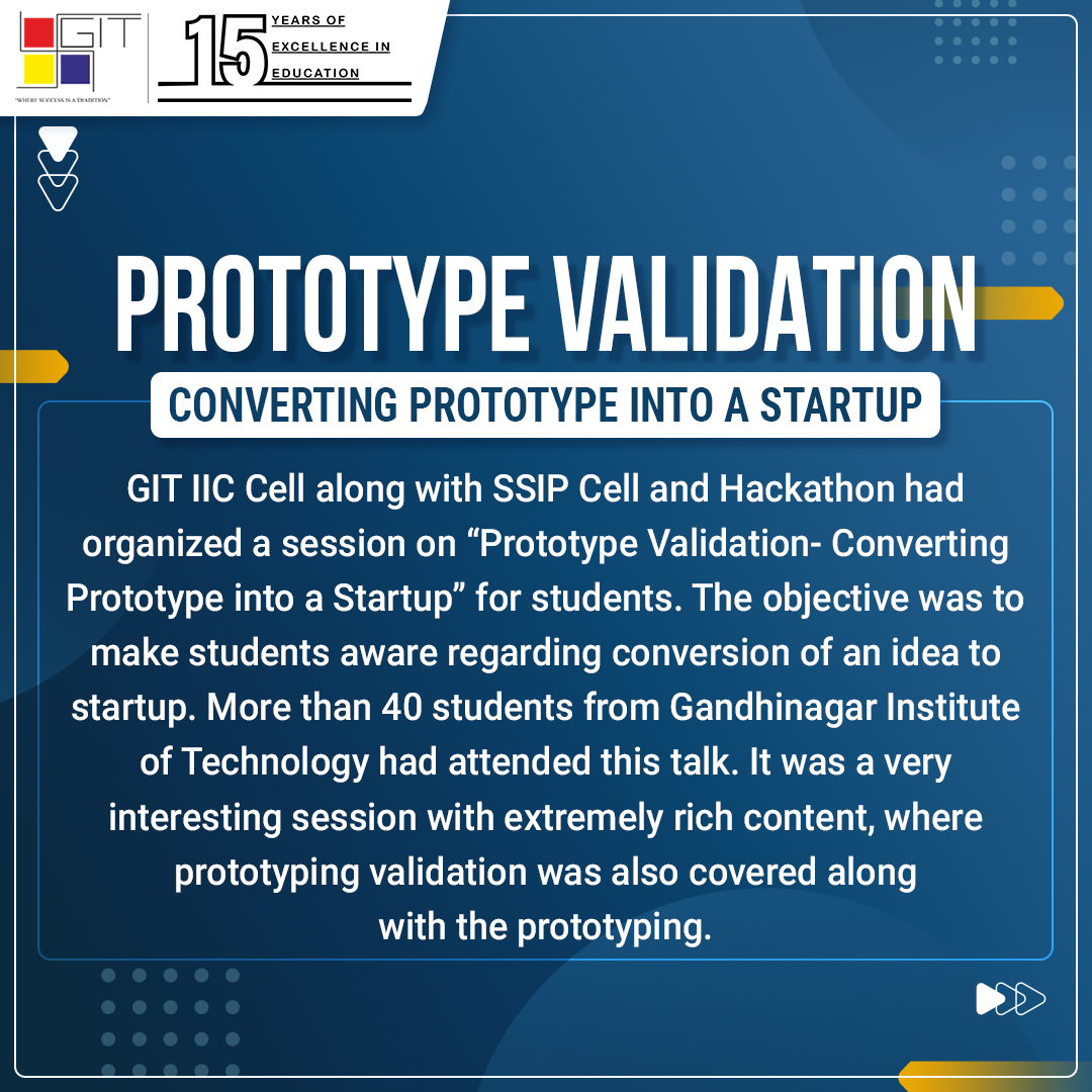 GIT Institute on Twitter: "GIT IIC Cell along with SSIP Cell & Hackathon organized a session on ...