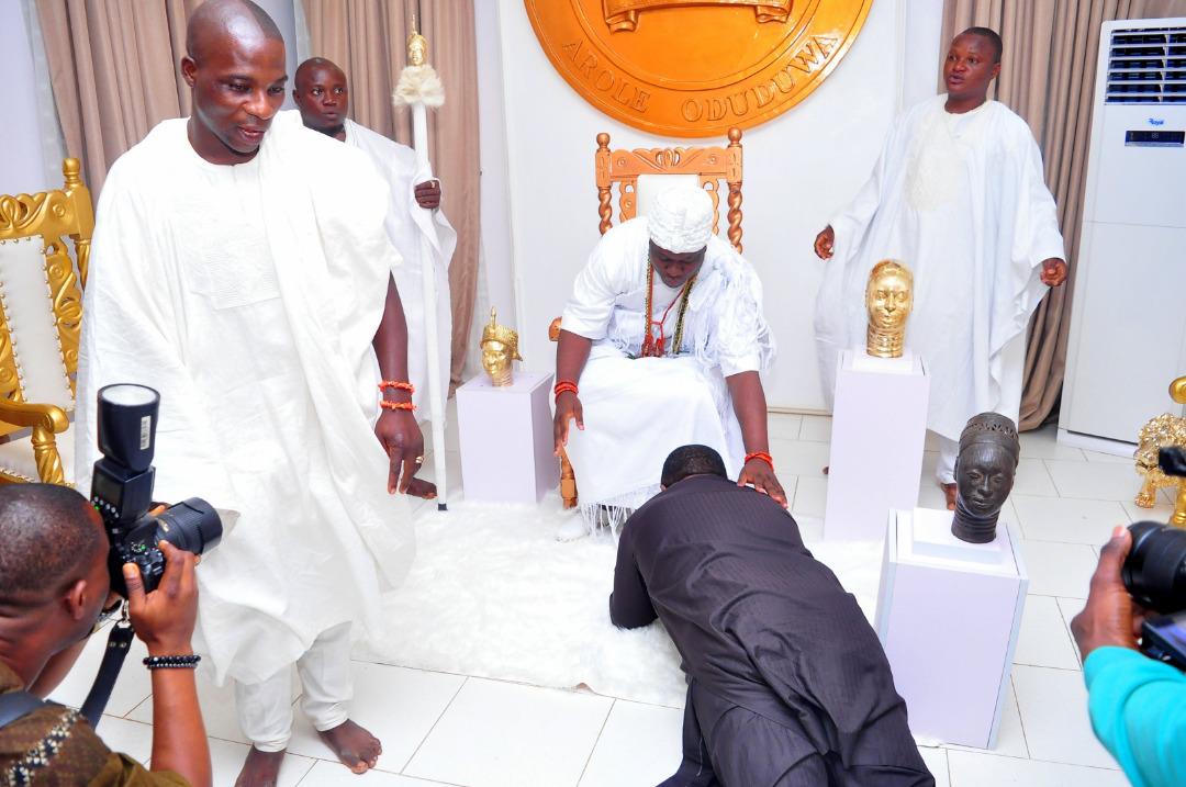 It was an honor & privilege to be received at the Palace in my hometown ...