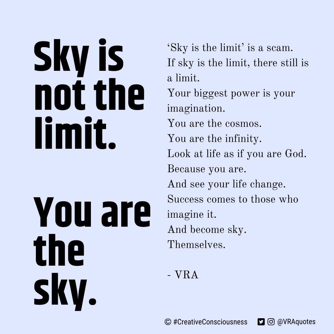 Is Your Limit Sky Quotes