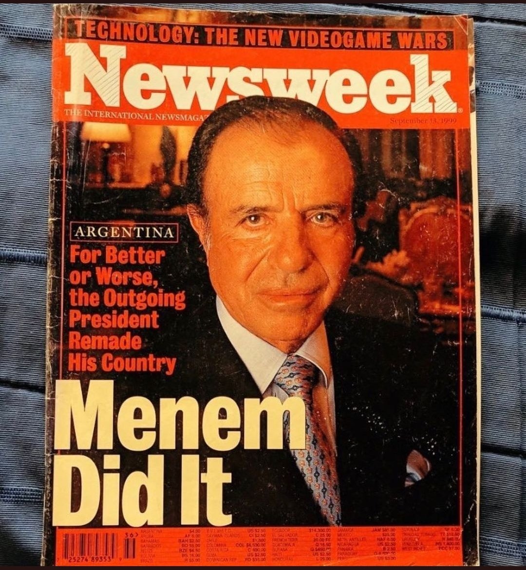 UsefulNotes / Carlos Menem - TV Tropes