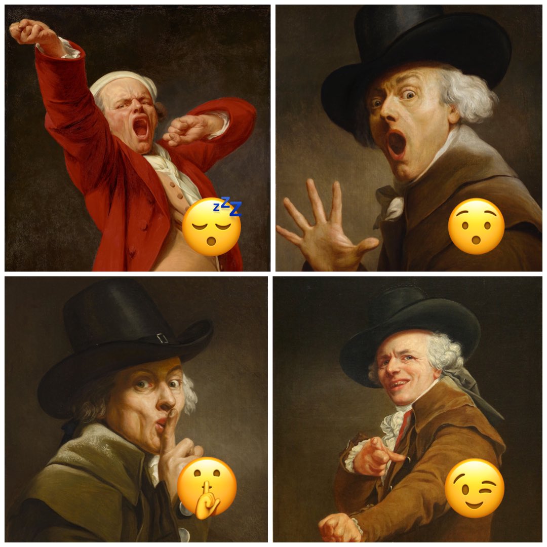 Joseph Ducreux Self Portrait