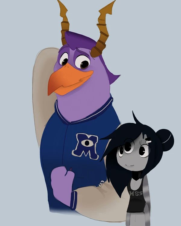 Monsters University Brock And Claire