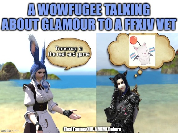 Ffxiv Meme Reborn On Twitter Transmogrification Aka Transmog Is Wow S Hot Sex Picture