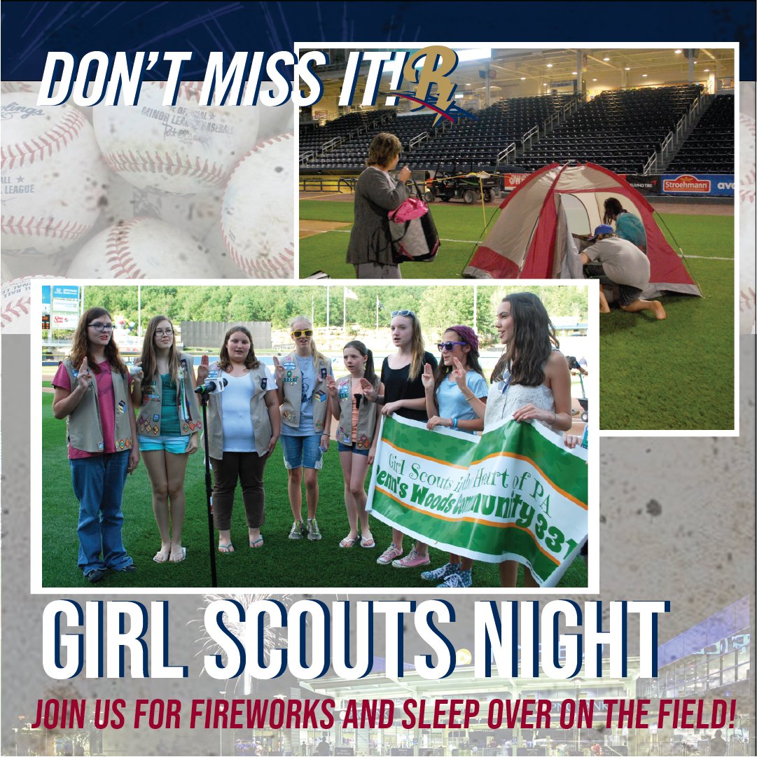 SWB RailRiders on Twitter: "Calling all Scouts in NEPA! Join us for Girl Scouts Night on Friday ...