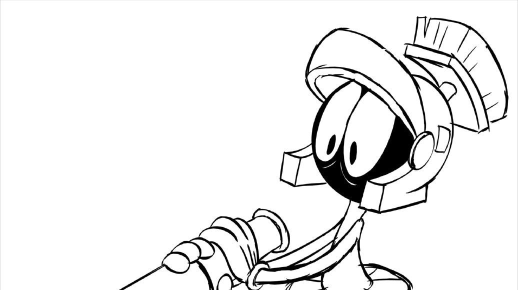 Marvin The Martian Coloring Pages