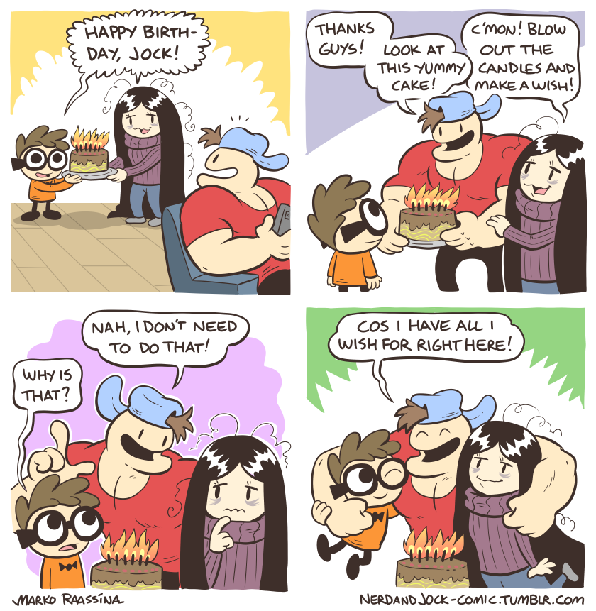Nerd And Jock Comic