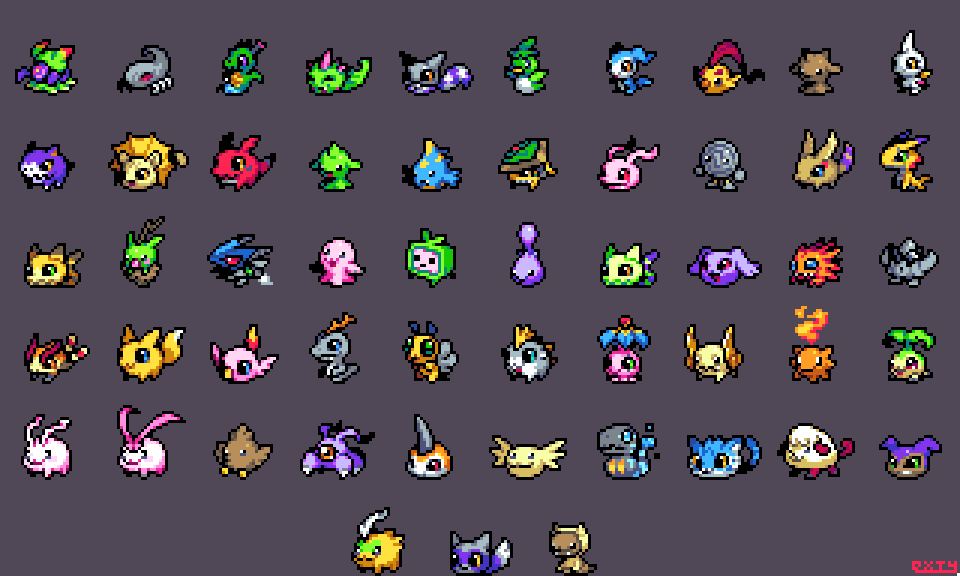 All Digimon Sprites