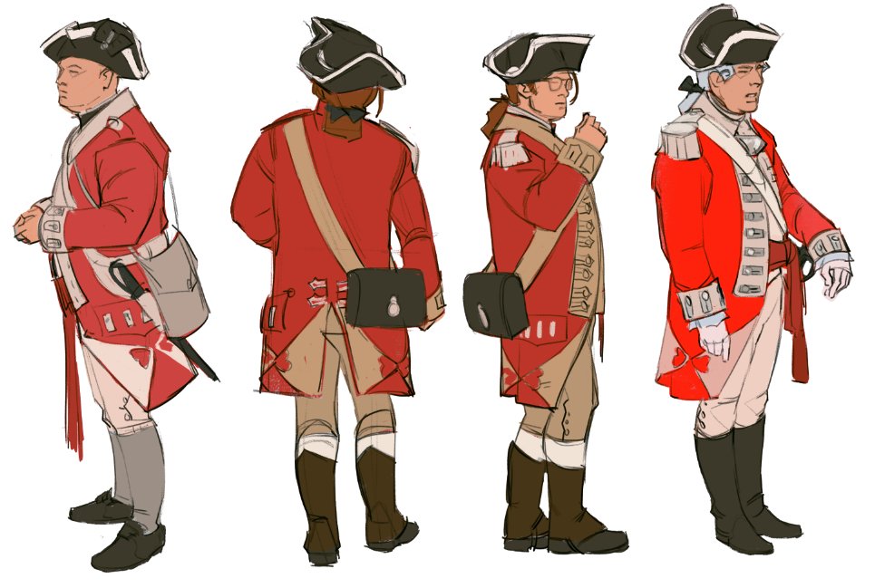 British Soldier In The Revolutionary War