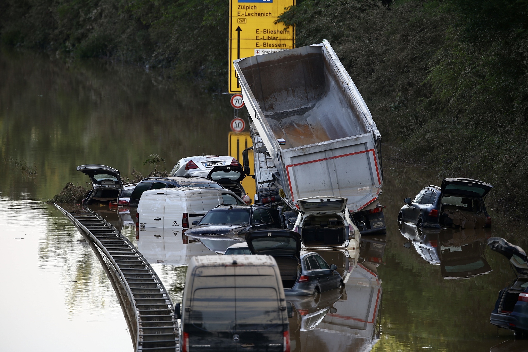 CGTN on Twitter: "With extreme weather killing more than 150 people in ...
