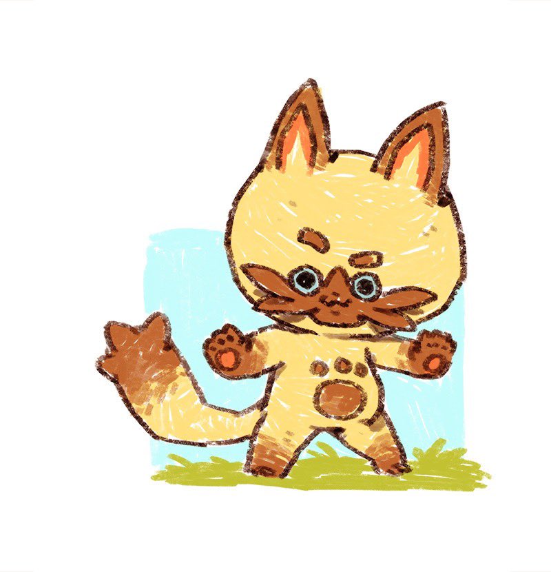 「Quick sketch of Navirou from Monster Hun」|Trudi Castleのイラスト