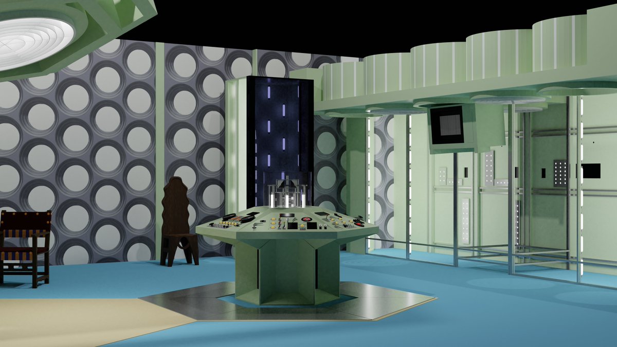 1st Doctor Console Room