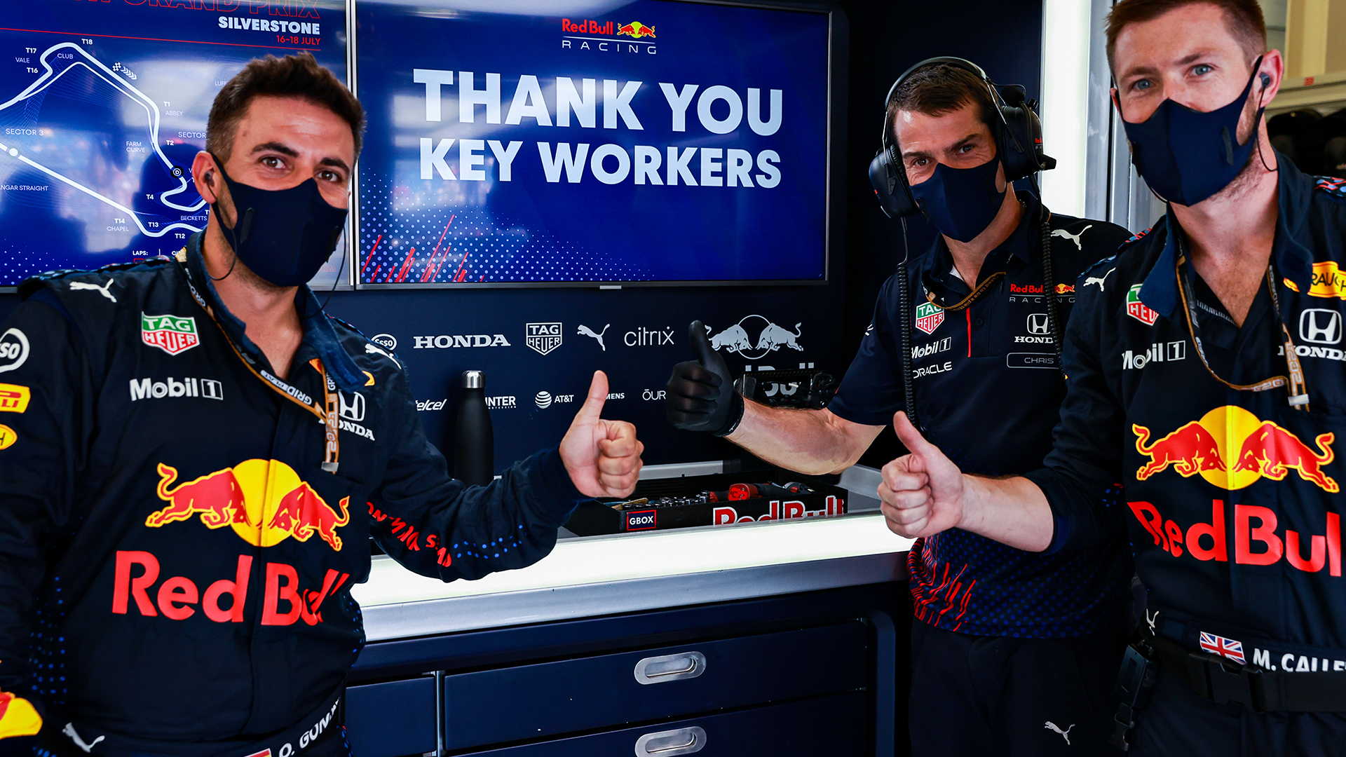 ORACLE RED BULL RACING TEAM LANYARD