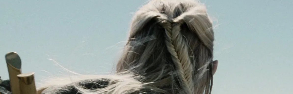 Legolas Hair Back