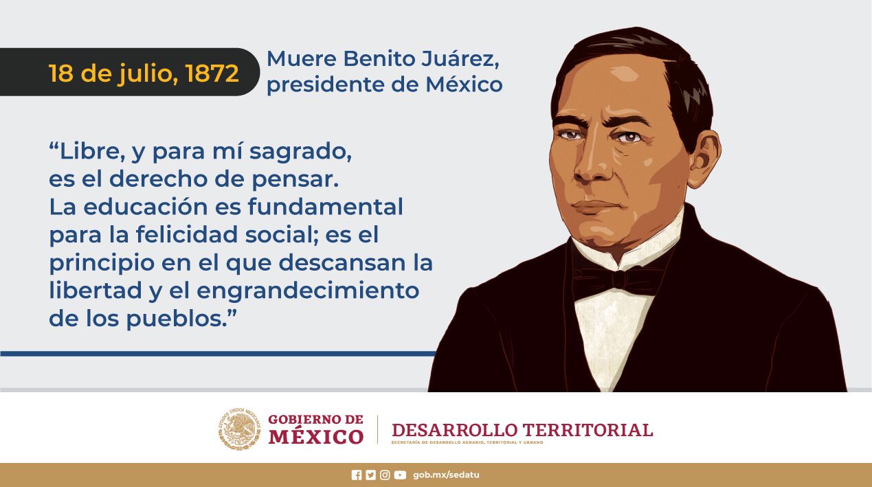 El Presidente Benito Juarez De Mexico