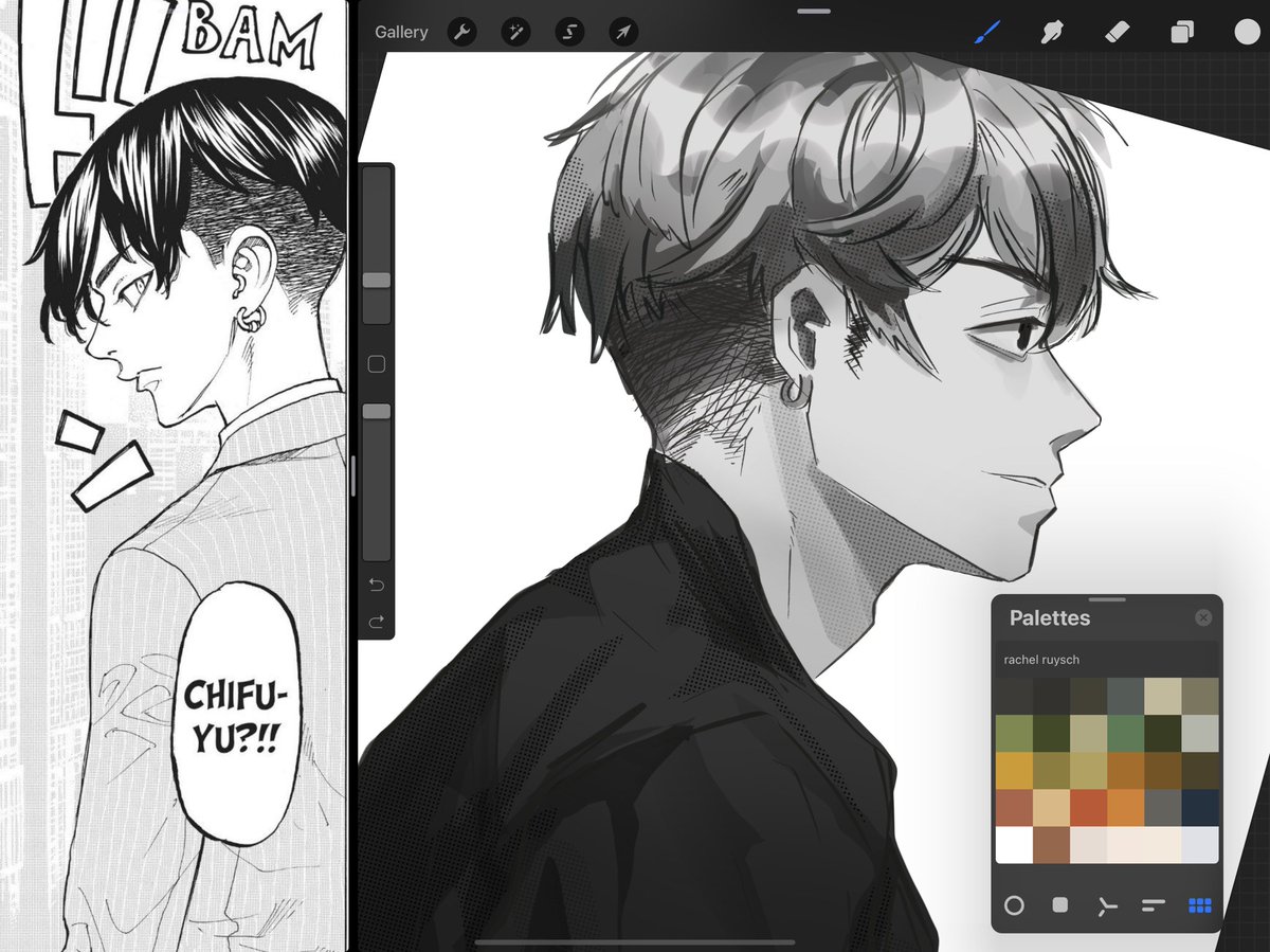 「side profiles 」bianca 🌾 ANYC F05の漫画