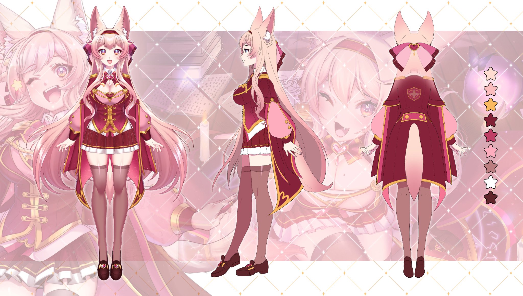 Marilu Fennec Vtuber Commission Closed On Twitter I Can Finally Say That I Have A Proper 