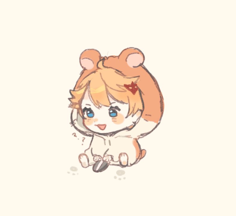 「Hands u chennett ham-hams 🤲🐹? 」|dea 🌸 PREORDERS END 4/30のイラスト