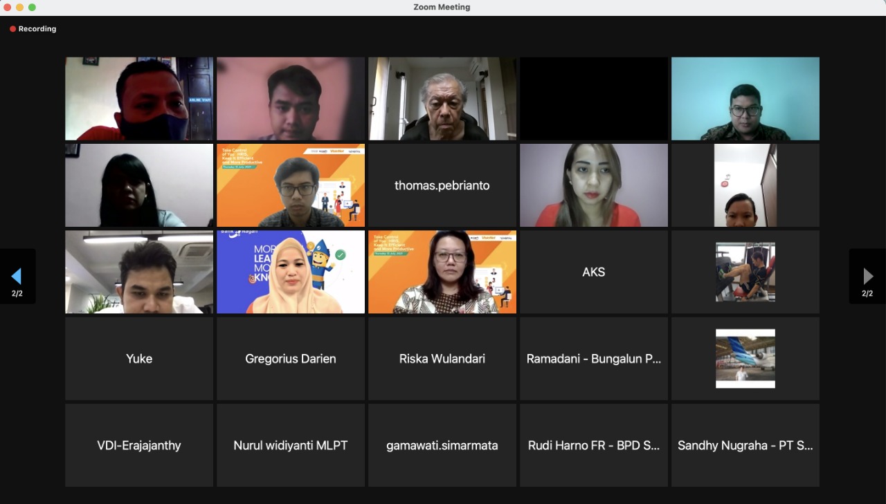 MultiIntegra Digital on Twitter: "Seminar Online bersama Tricor Orisoft dan Visionet membahas ...