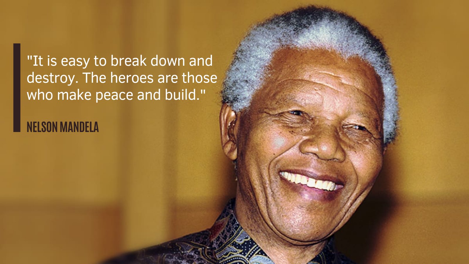 Nelson Mandela Quotes On Peace
