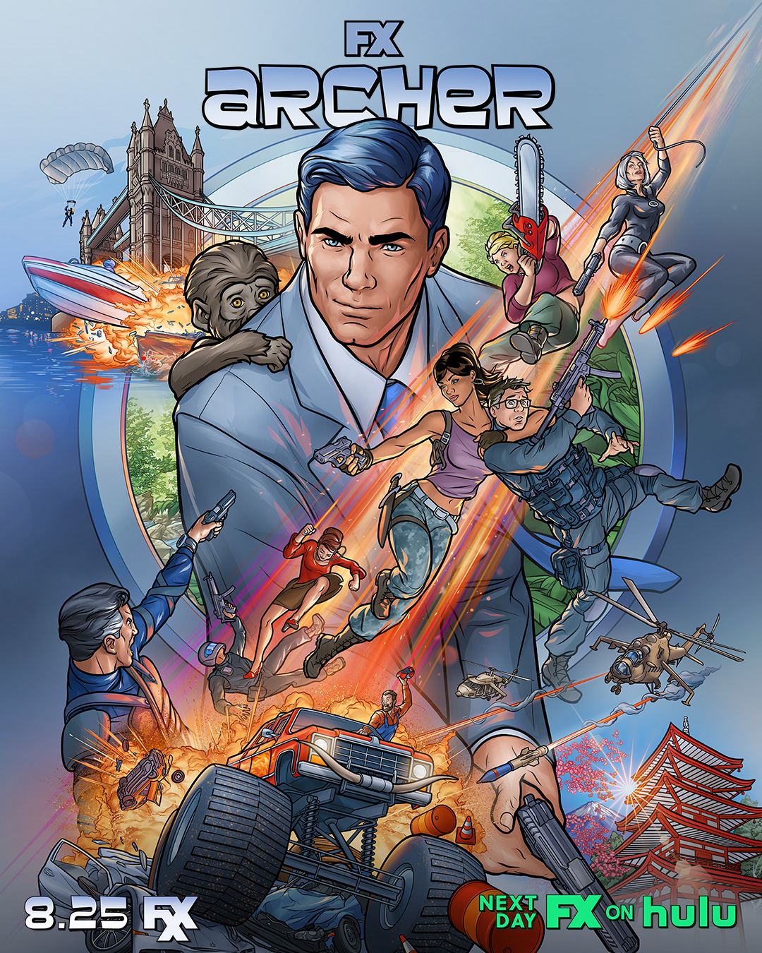 Archer Danger Zone Poster