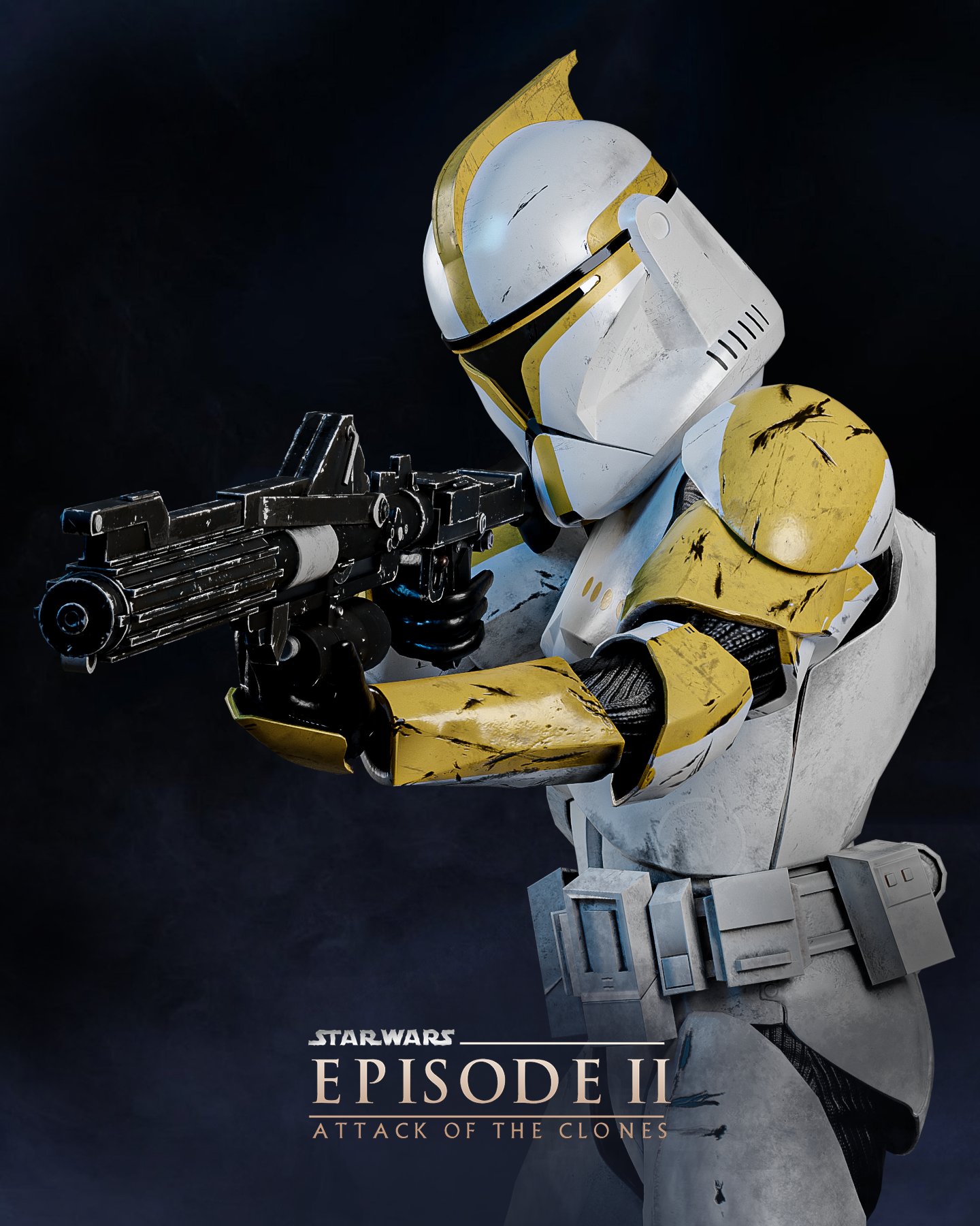 Star Wars Attack Of The Clones Clone Trooper