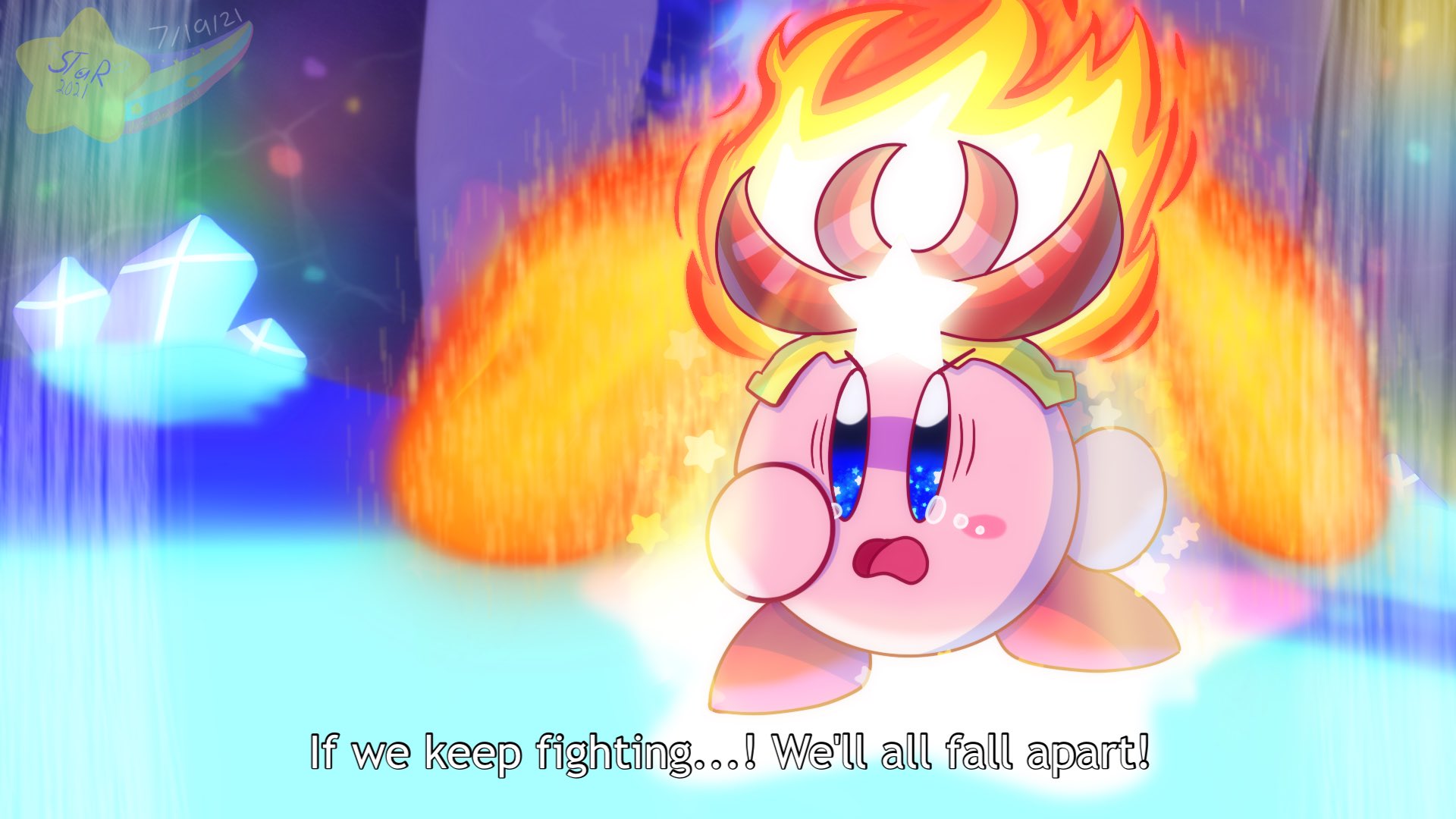 Monster Fire Kirby