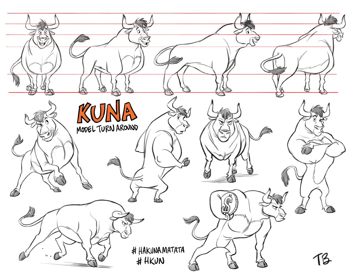 Basic Character Model Sheet