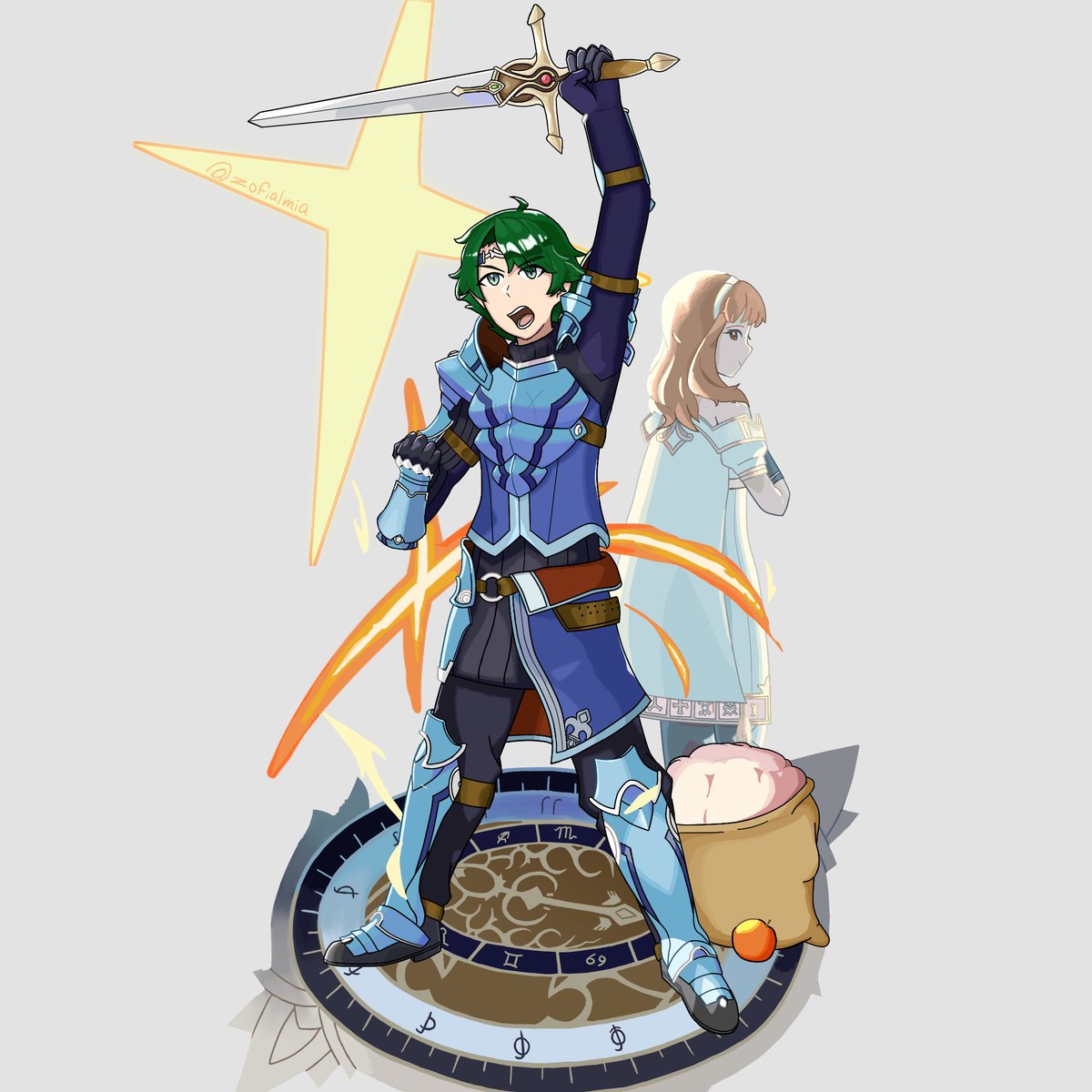 Alm from Fire Emblem by @zofialmia : r/DragaliaArts