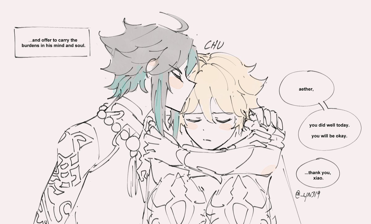 「gnna go take that nap now im sorry if i hurt ur feewings her」RIIKYUNの漫画