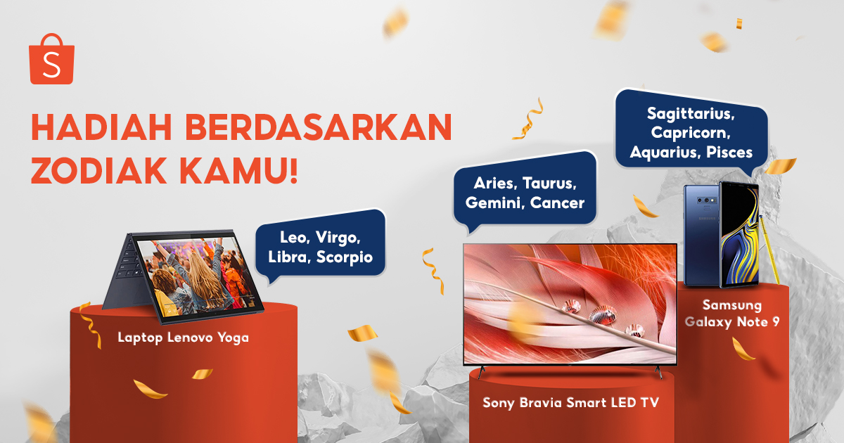 Shopee Indonesia on Twitter: "Sobat Shopee! Mimin punya HADIAH GADGET CANGGIH nih, tapi kali ini ...