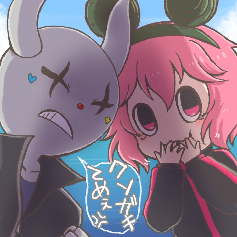 「サイコな印象が先行しがちだけど、頭脳派なじらいちゃんも知ってほしいので見てほしい2本。 #bintrollFA #じらい」793の漫画