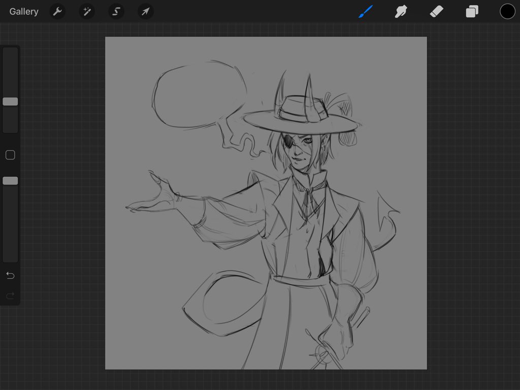 「Checking if I still remember how to draw my first character 」toi 🦈 ...